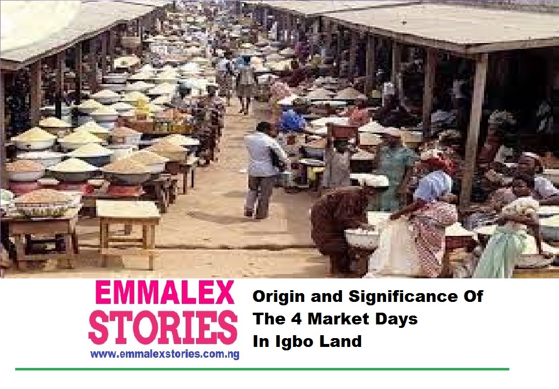 Origin and Significance Of The 4 Market Days In Igbo Land